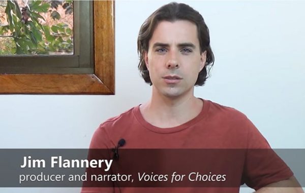 Voices for Choices - fighting for human rights in mental health - JIM FLANNERY